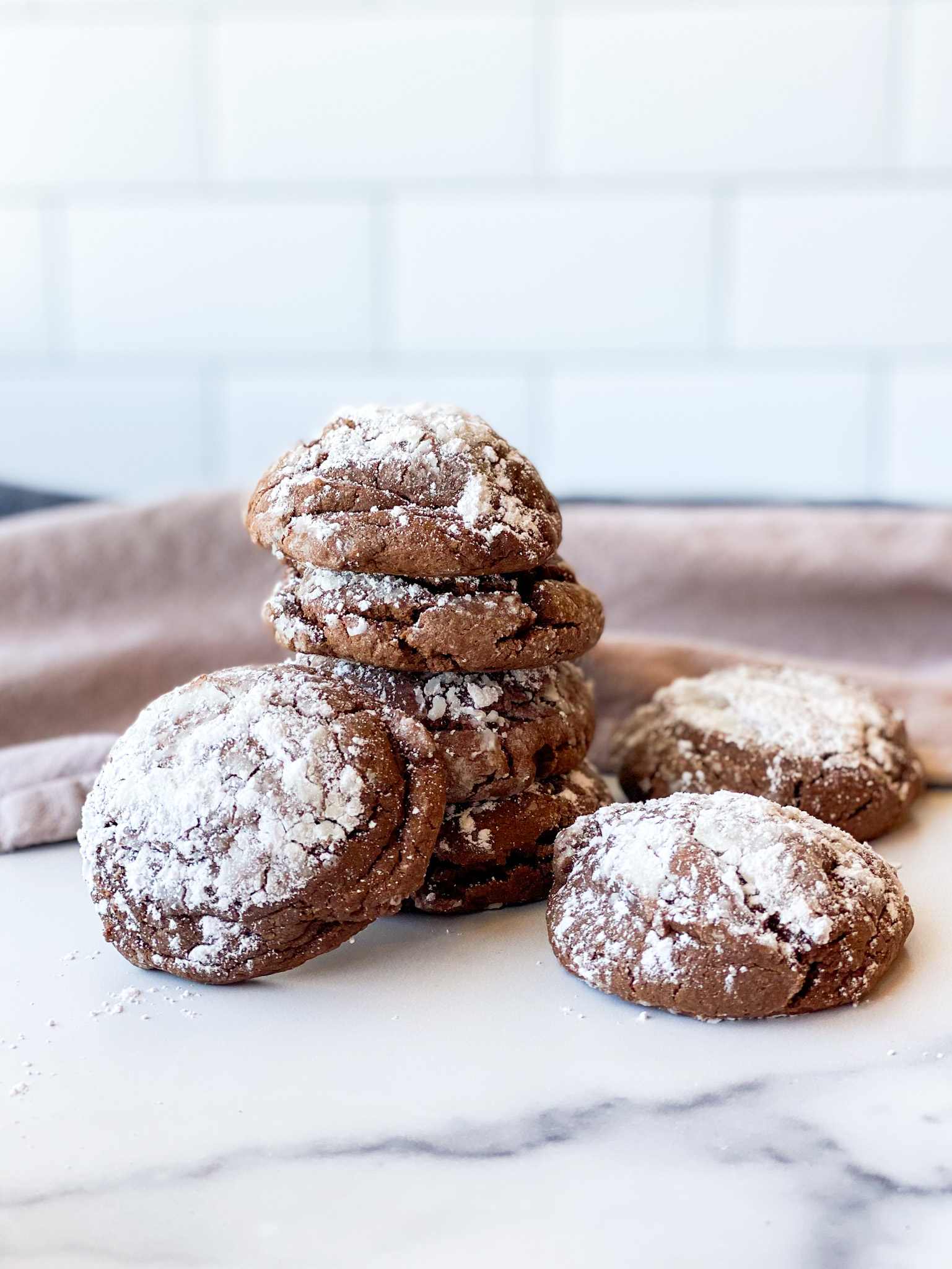 Cake Mix Crinkle Cookies - Alex Daynes