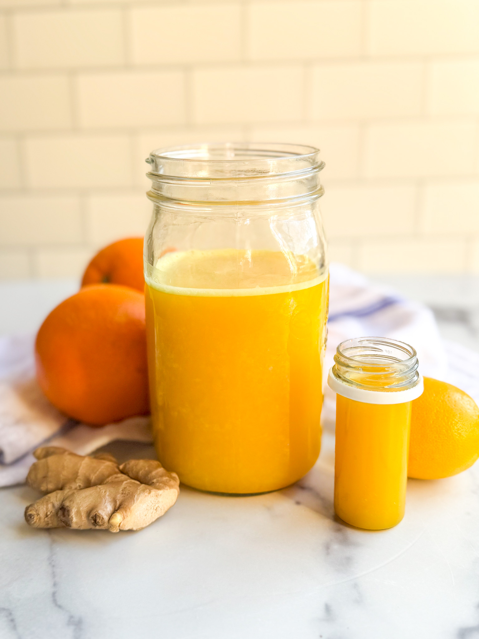 Homemade Ginger Immunity Shots - Alex Daynes